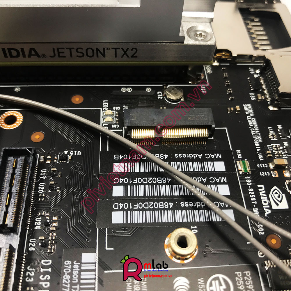 NVIDIA Jetson TX2 Developer Kit, AI Supercomputer-on-a-module